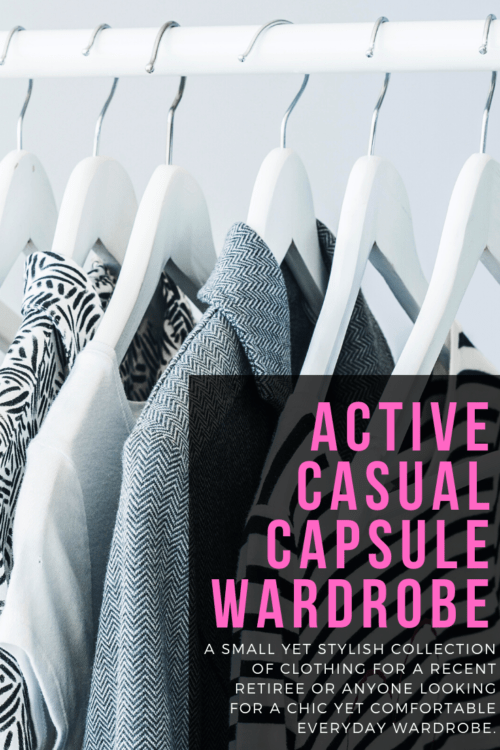 Active Casual Capsule Wardrobe - Woman over 60 | Wardrobe Oxygen