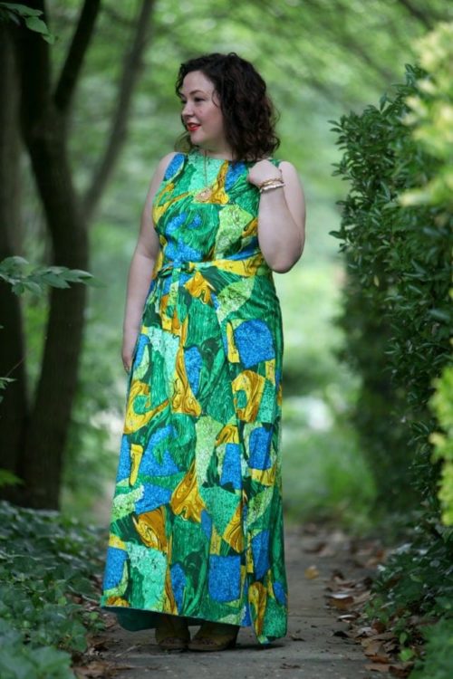 What I Wore: Two Potatoes Vintage Dress