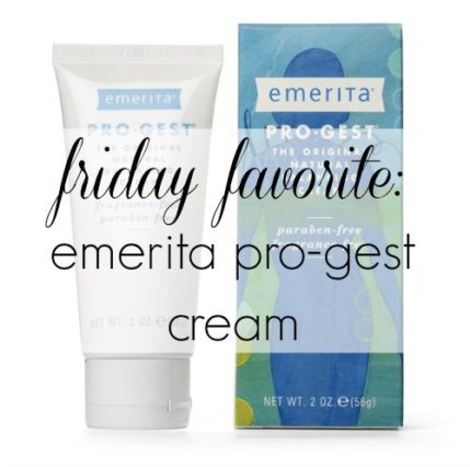 Friday Favorite: Emerita Pro-Gest Cream - Wardrobe Oxygen