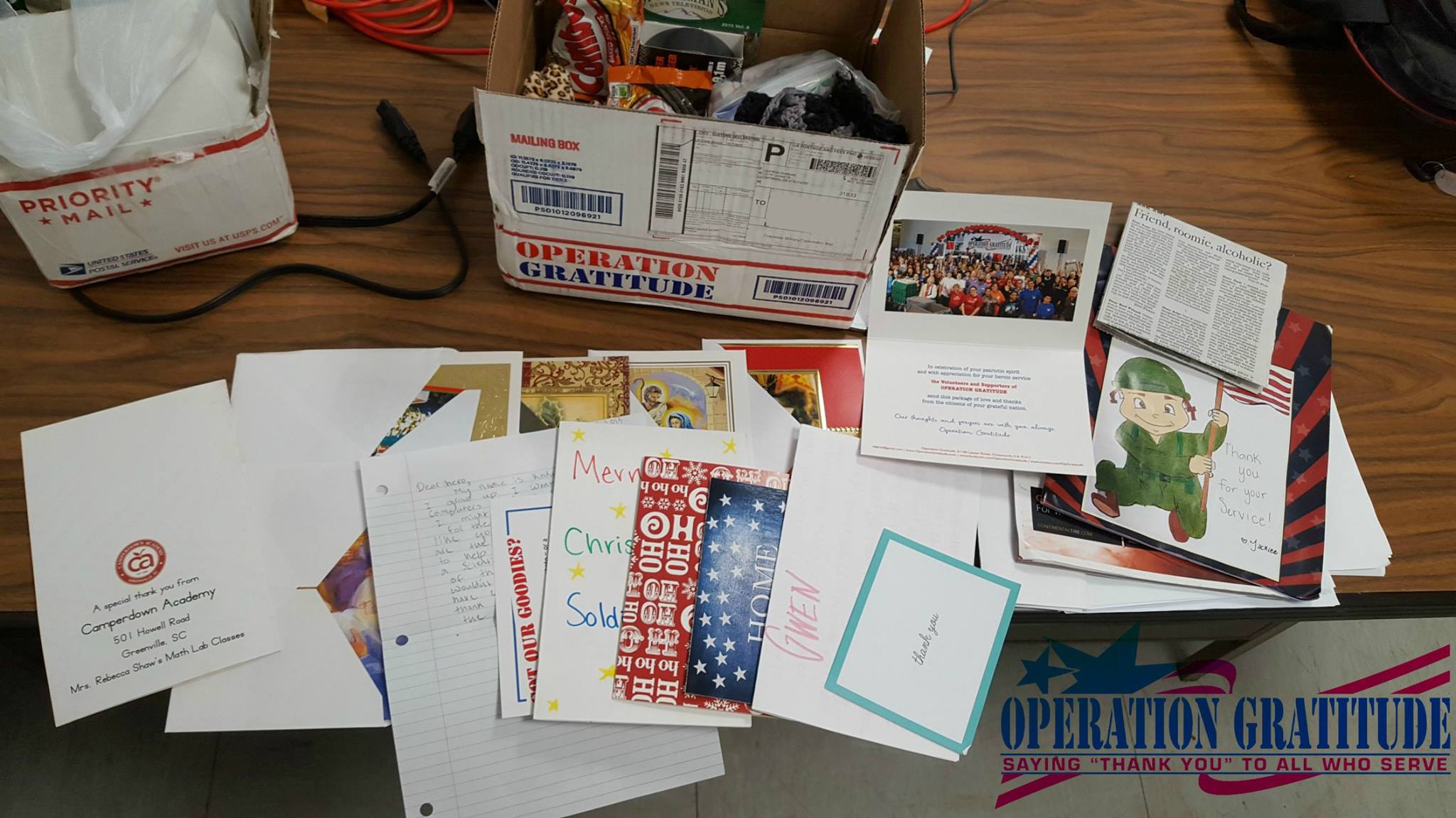Giving Back this Holiday Season: Operation Gratitude | Wardrobe Oxygen ...