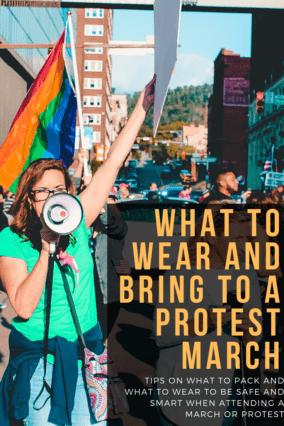What to Wear to a Protest March | Fashion | Wardrobe Oxygen