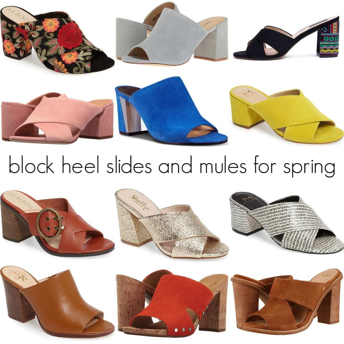 Wearable Spring Trend: The Block Heel | Wardrobe Oxygen | Real-Life ...