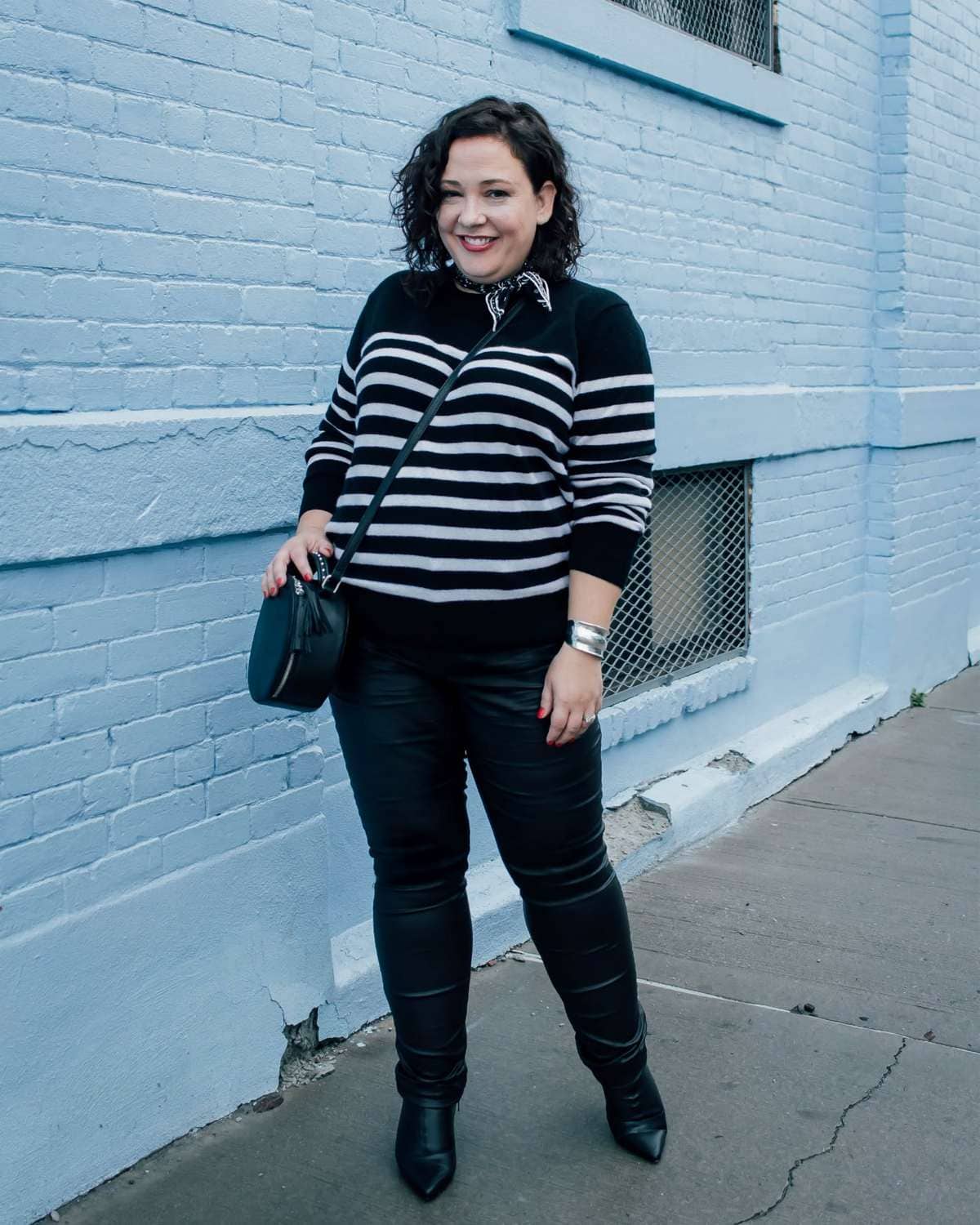 What I Wore: Black and White and Rain All Over | Wardrobe Oxygen | Real ...