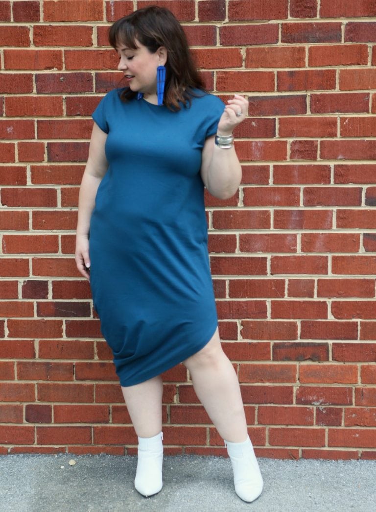 What I Wore: Universal Standard Geneva Dress in Petite | Wardrobe Oxygen