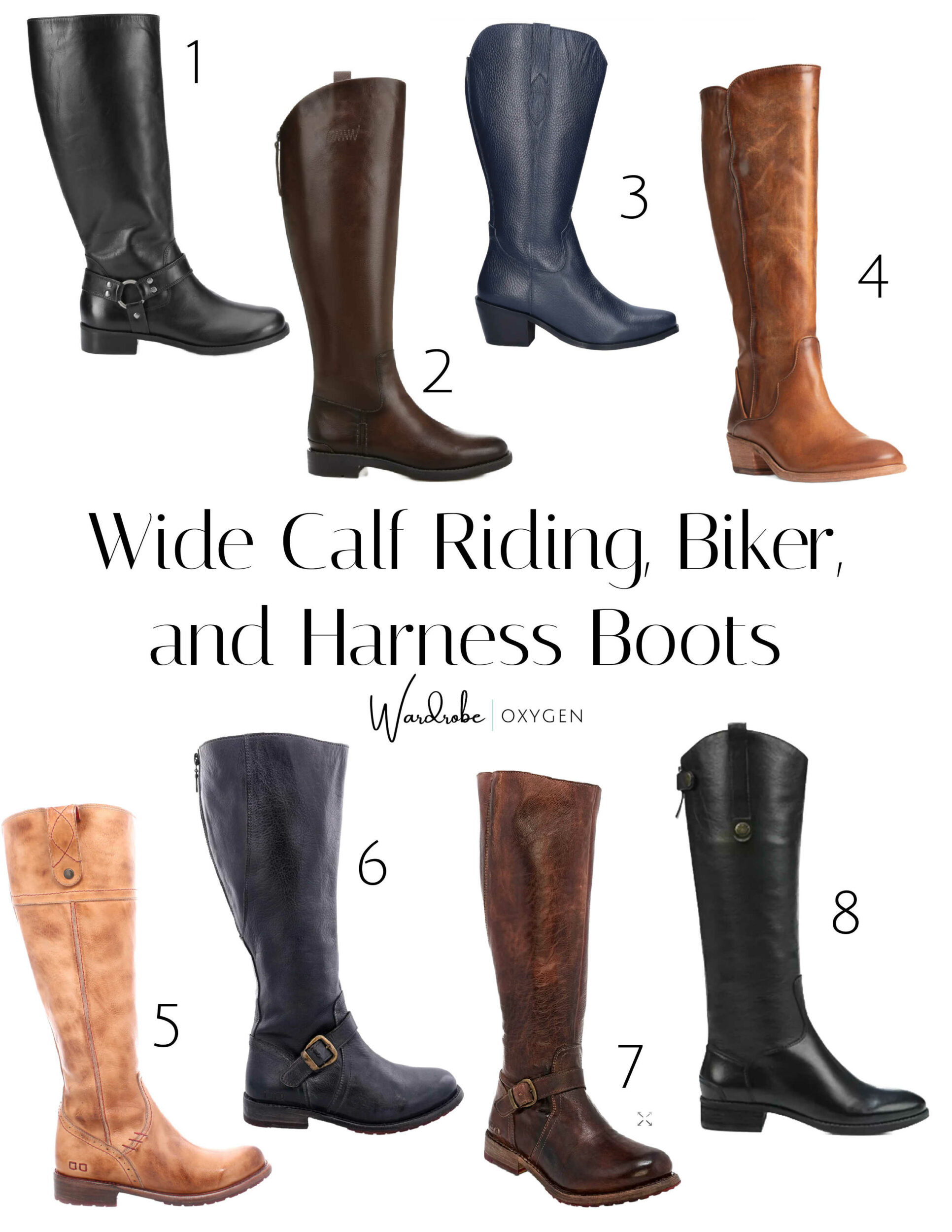 The Best Stylish Wide Calf Boots over 16" | Wardrobe Oxygen