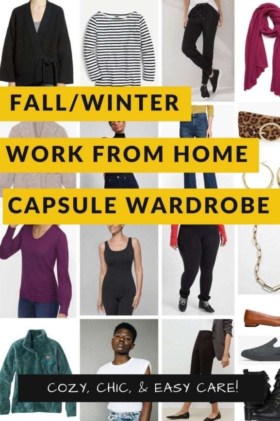 Work from Home Capsule Wardrobe for Fall to Winter | Wardrobe Oxygen ...