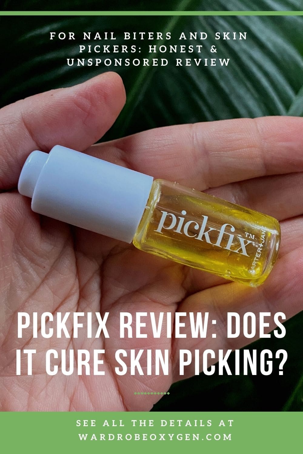 PickFix Review: Will PickFix Cure Skin Picking? | Wardrobe Oxygen