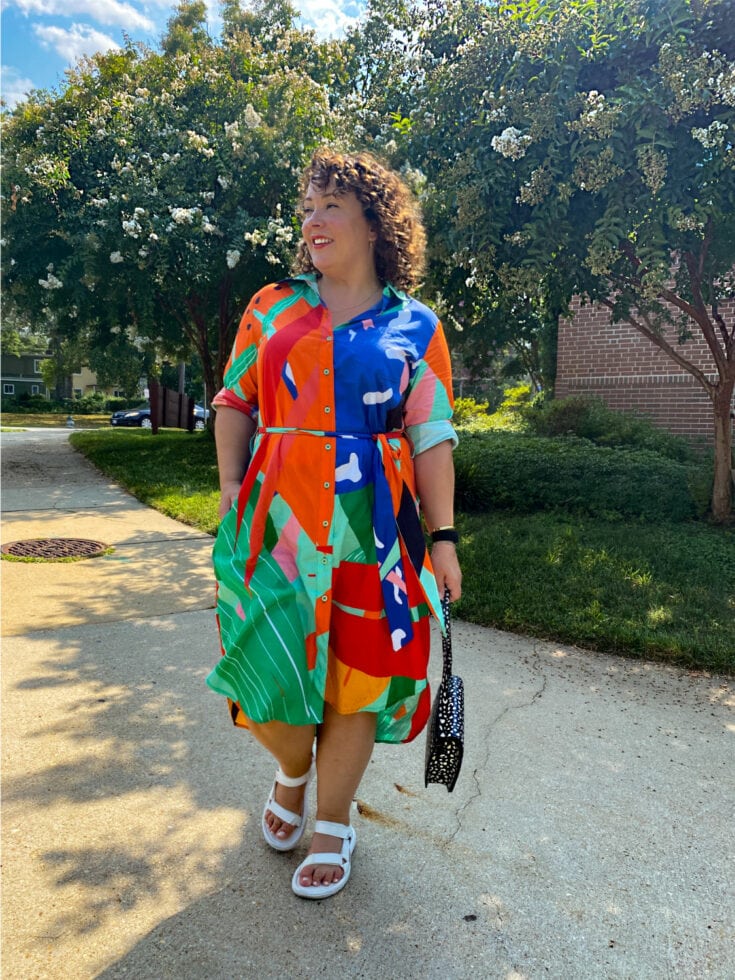 Dressed In Joy Shirtdress | Wardrobe Oxygen