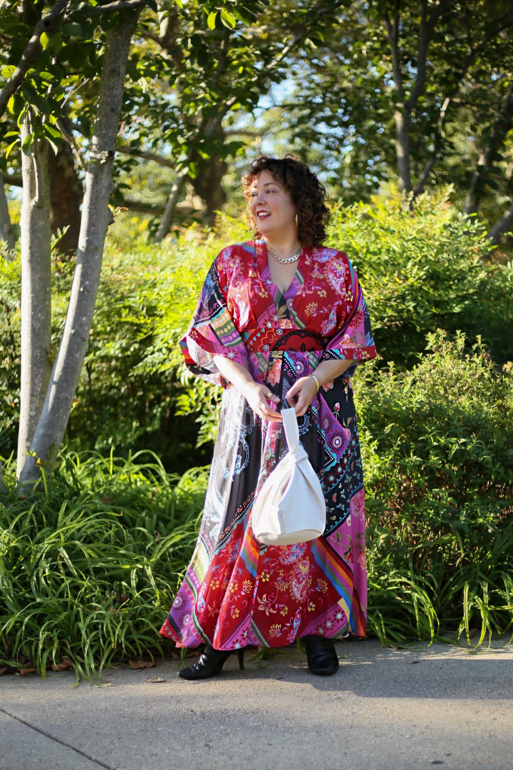 A Versatile eShakti Maxi Dress for All Seasons | Wardrobe Oxygen | Real ...