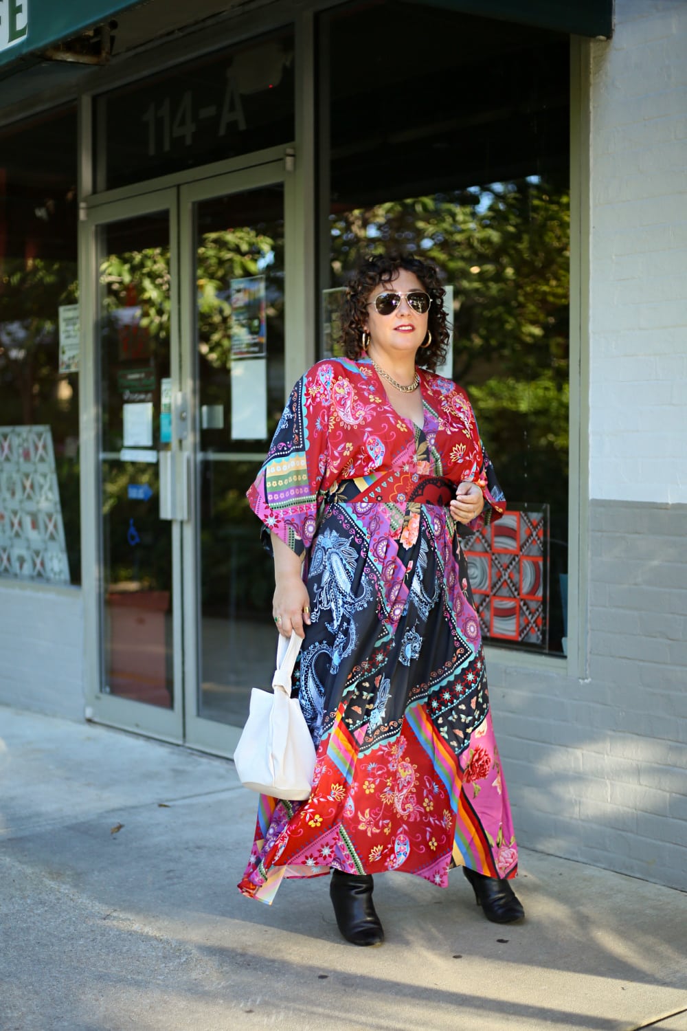 A Versatile eShakti Maxi Dress for All Seasons | Wardrobe Oxygen | Real ...