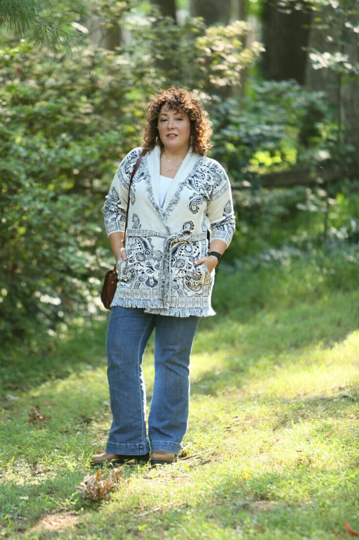 The Perfect Belted Cardigan for Fall (and it has pockets!) | Wardrobe ...