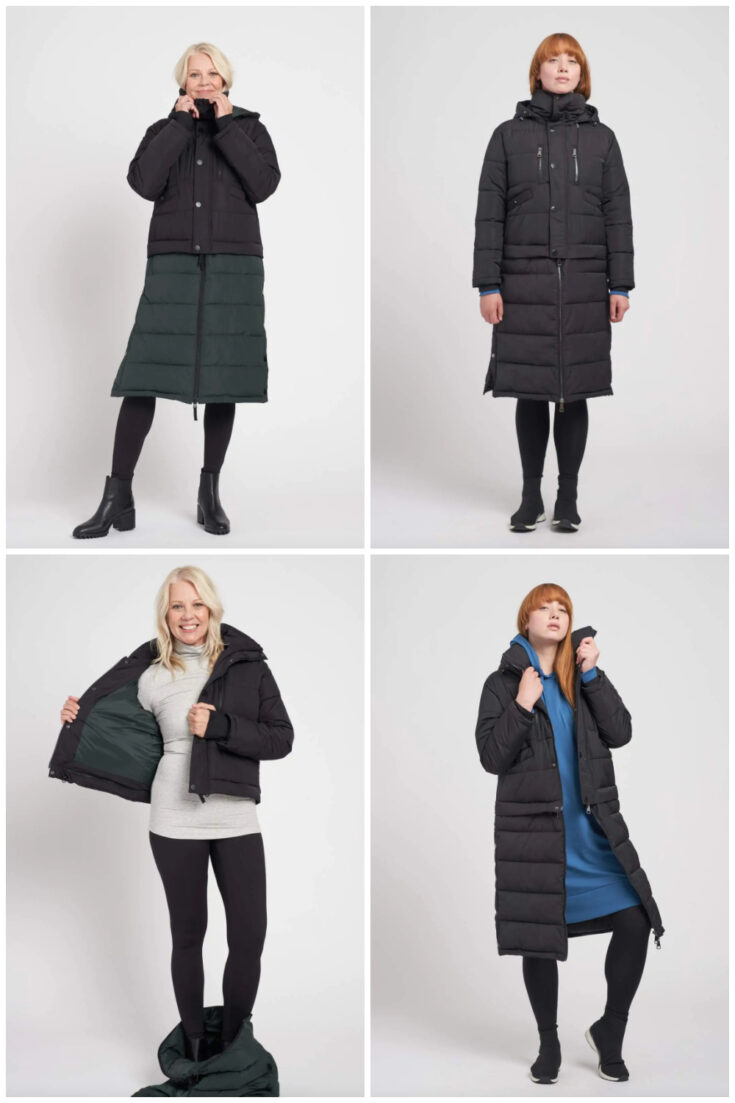 Universal Standard 4-in-1 Hybrid Puffer Review | Wardrobe Oxygen | Real ...
