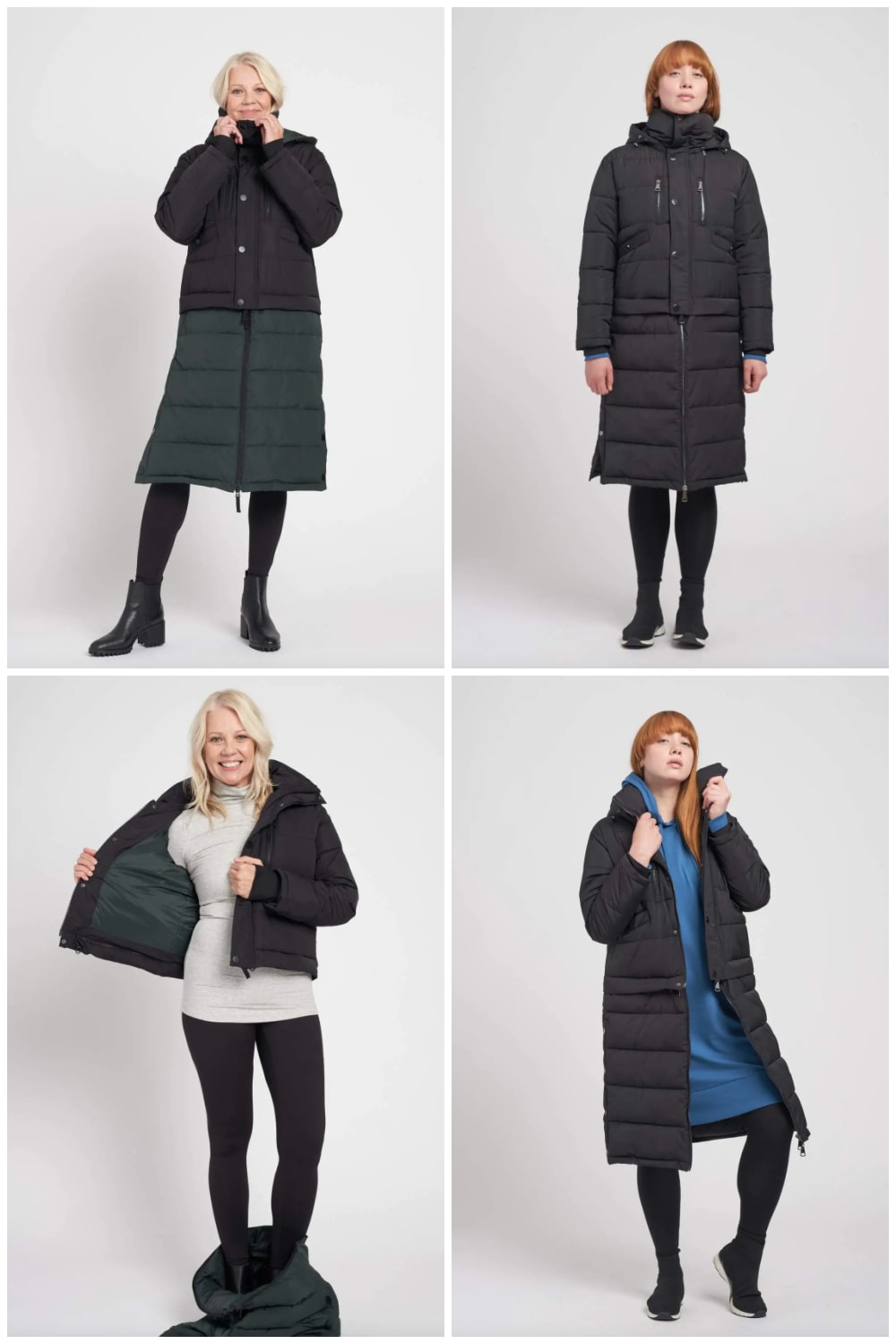 Universal Standard 4-in-1 Hybrid Puffer Review | Wardrobe Oxygen | Real ...