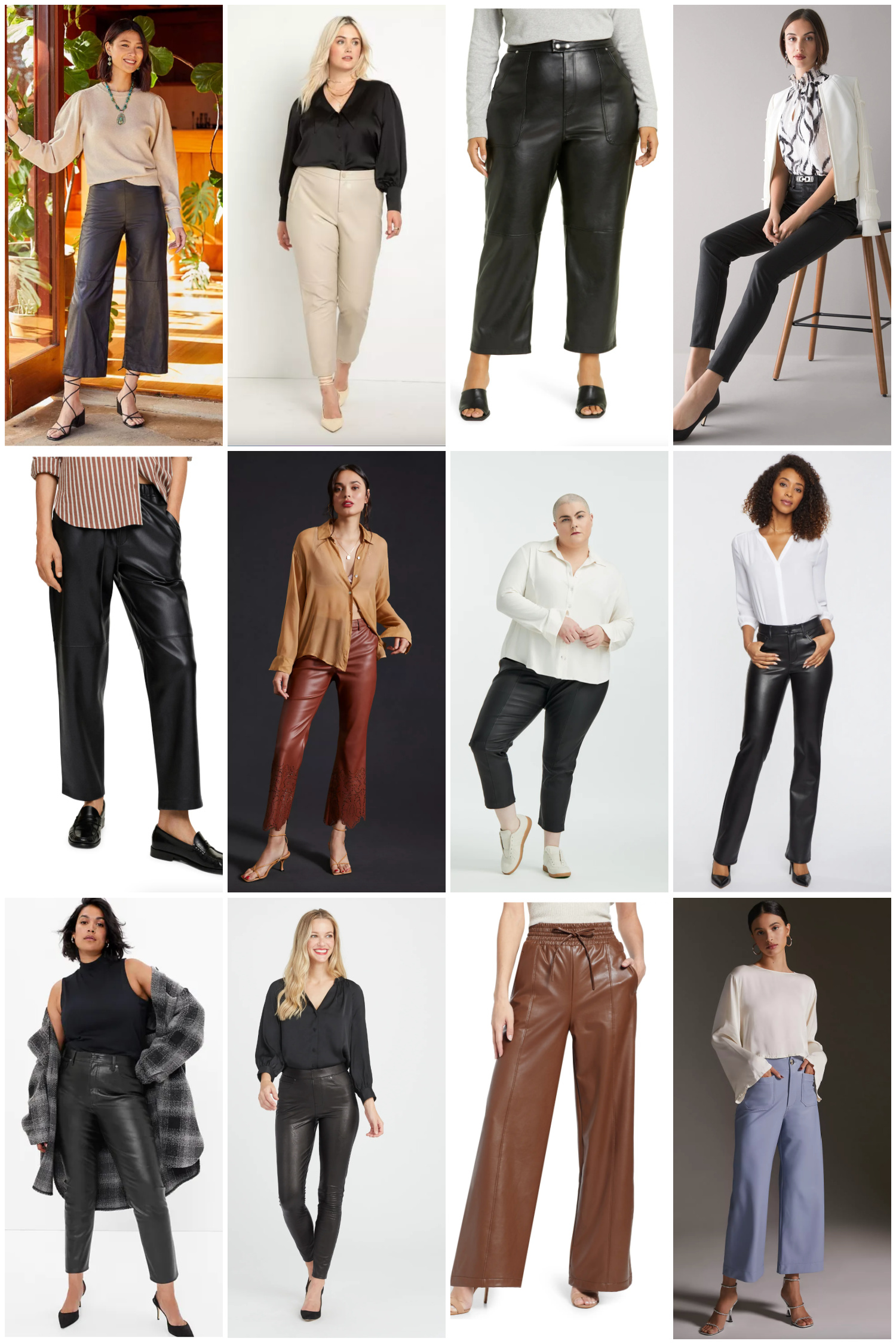 How to Style The Leather Trend for Fall When You're a Grown Woman ...