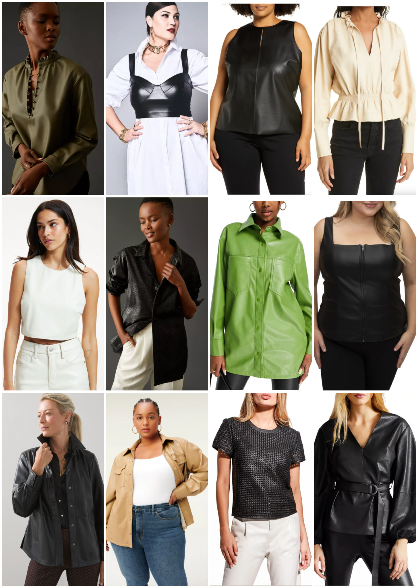 How to Style The Leather Trend for Fall When You're a Grown Woman ...