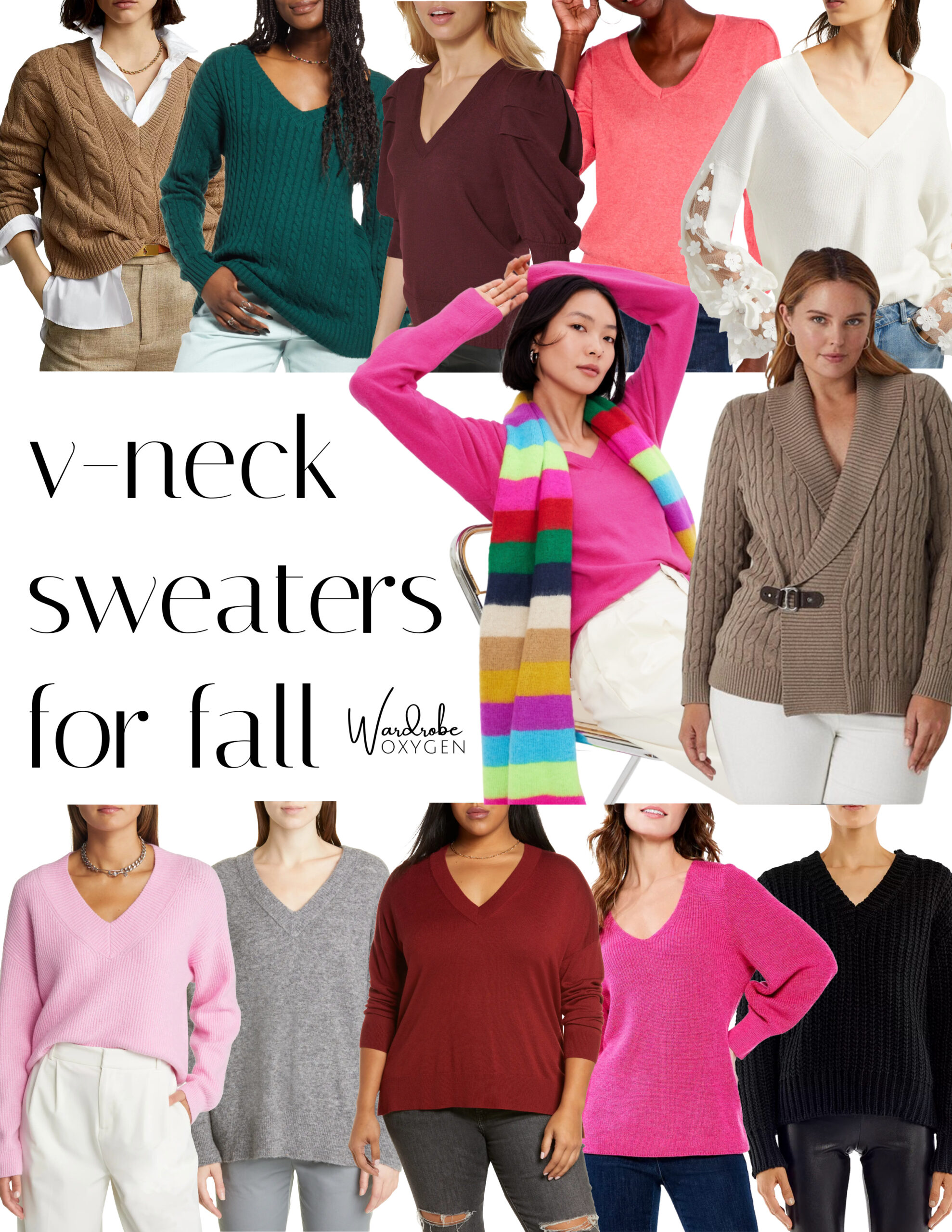 Where Are the V-Neck Sweaters for Fall? - Wardrobe Oxygen