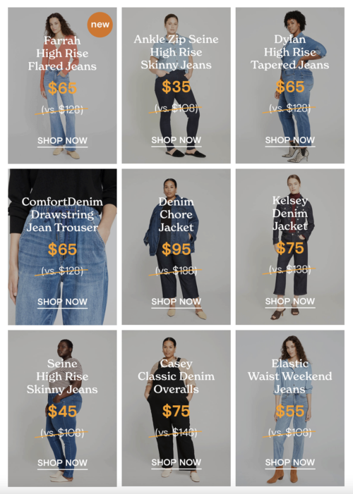 The Universal Standard Denim Drive is Back! - Wardrobe Oxygen