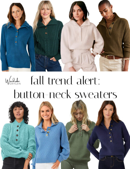 Fall Trend Alert: Zip-Neck Sweaters | Wardrobe Oxygen