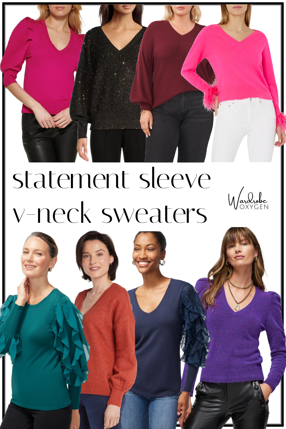 Where Are the V-Neck Sweaters for Fall? 40+ Chic Options