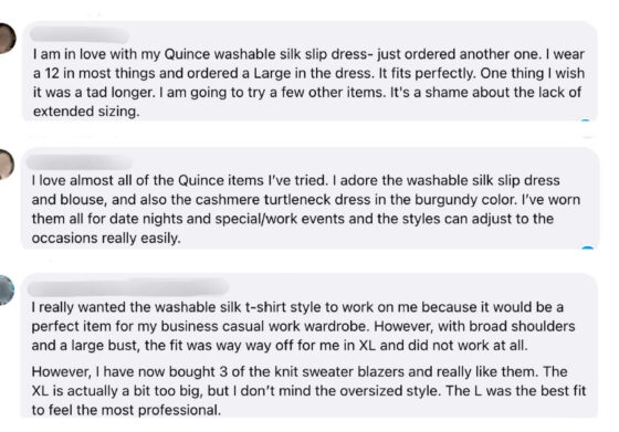 Quince Clothing Review by an Over 40 Size 14/16 Woman | Wardrobe Oxygen ...