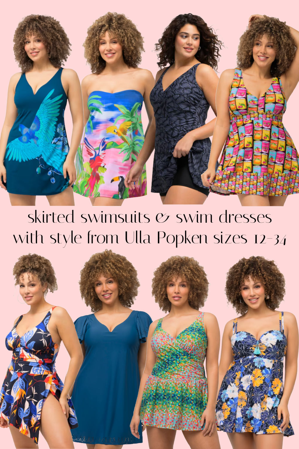 How Cute Are These Ulla Popken Plus Size Swimsuits? | Wardrobe Oxygen