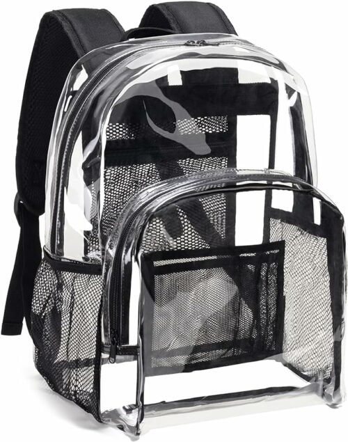 Stylish Clear Backpacks and Totes for School and Work