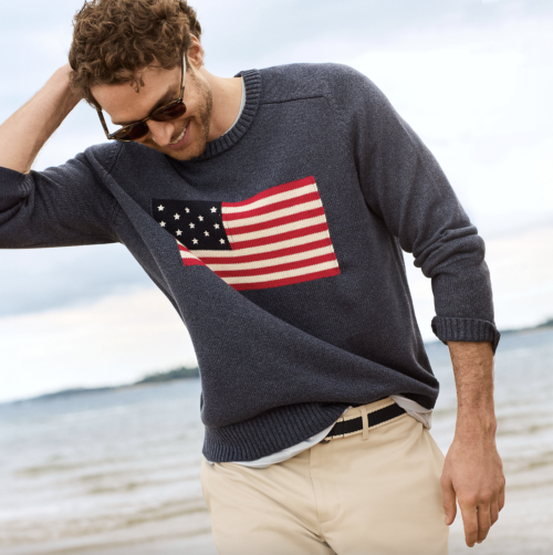 Feeling Patriotic Again? 12 Chic American Flag Sweaters for Women ...