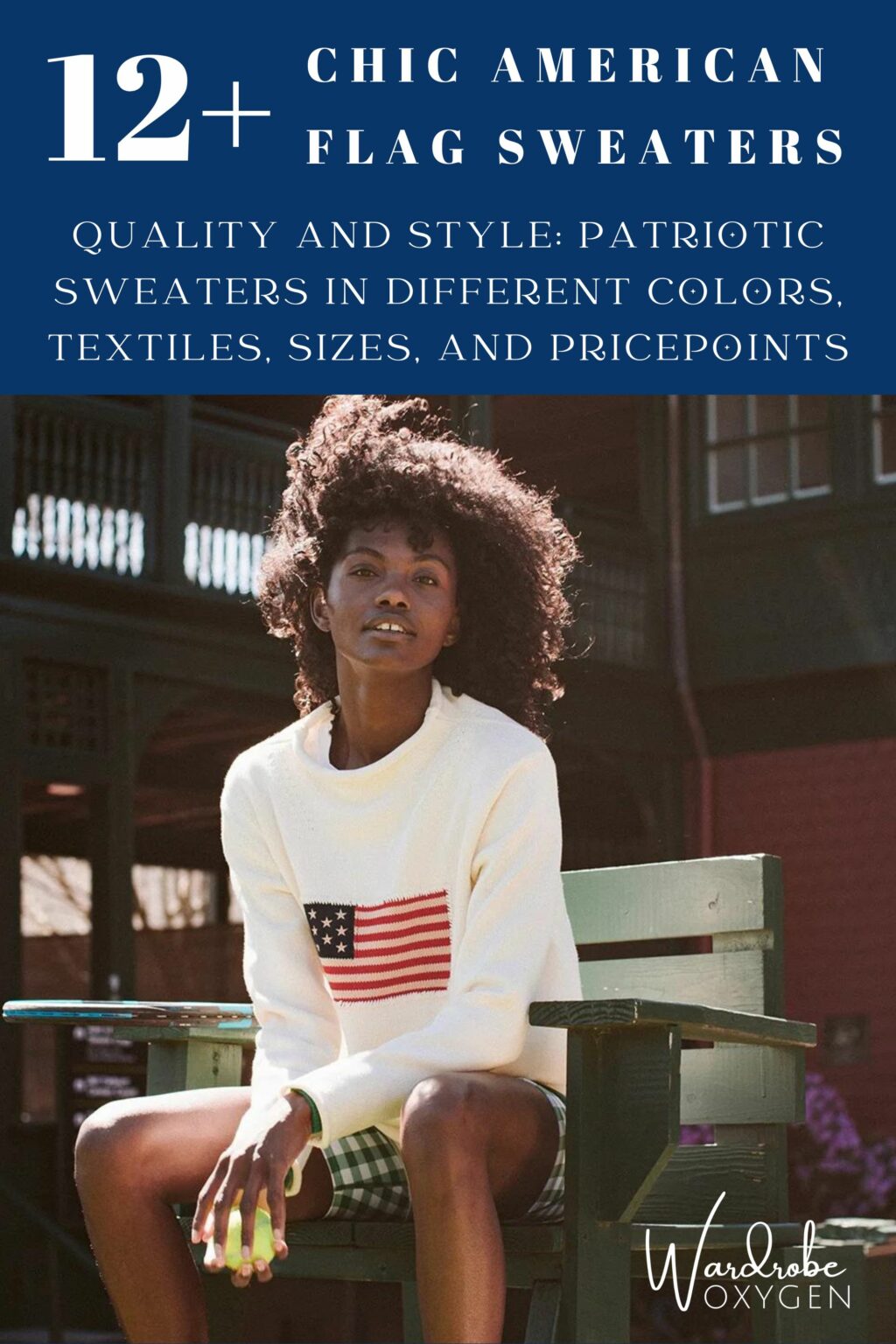 Chic American Flag Sweaters for Women | Wardrobe Oxygen | Real-Life ...
