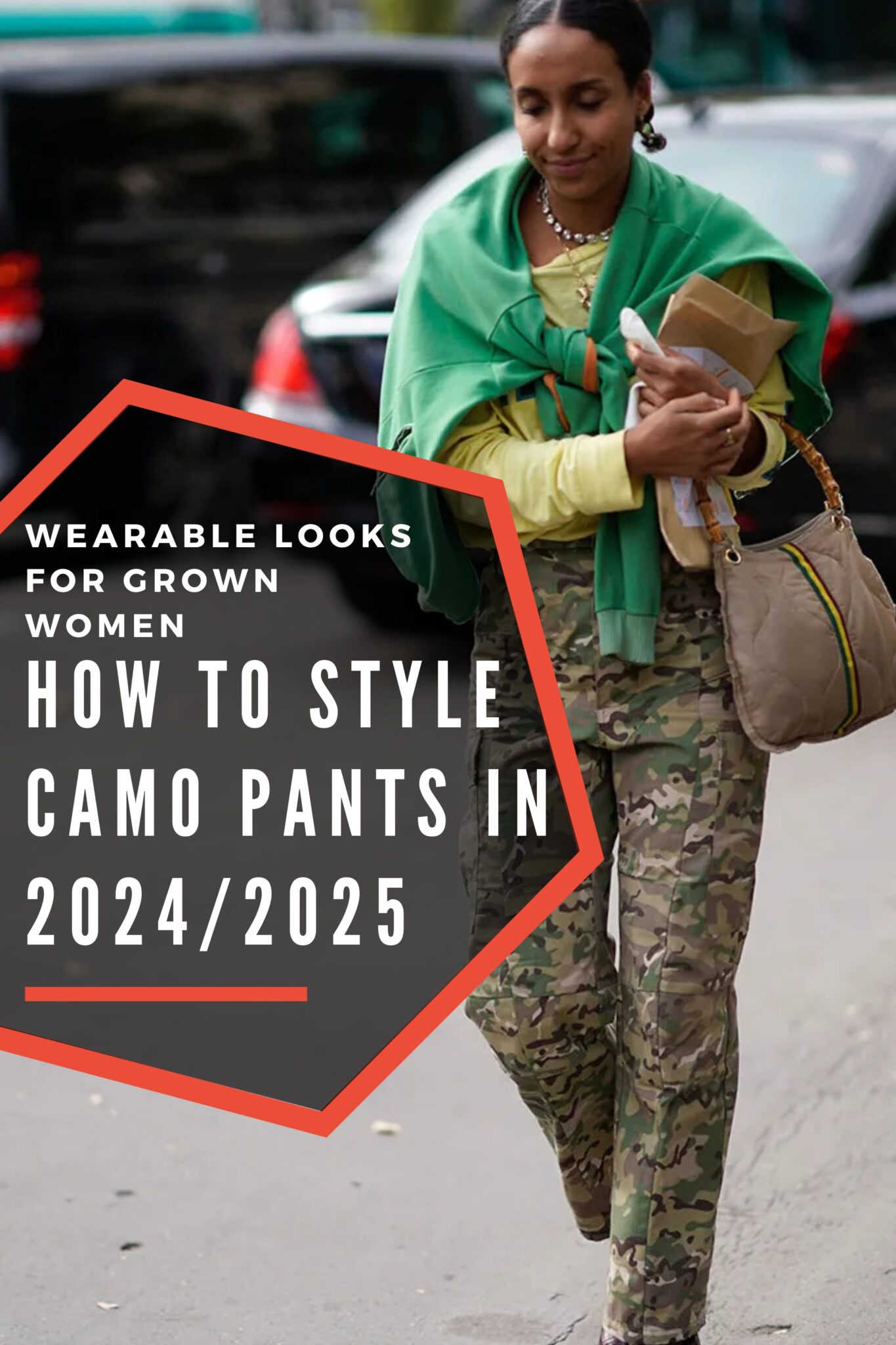 How to Style Camo Pants as a Grown Woman