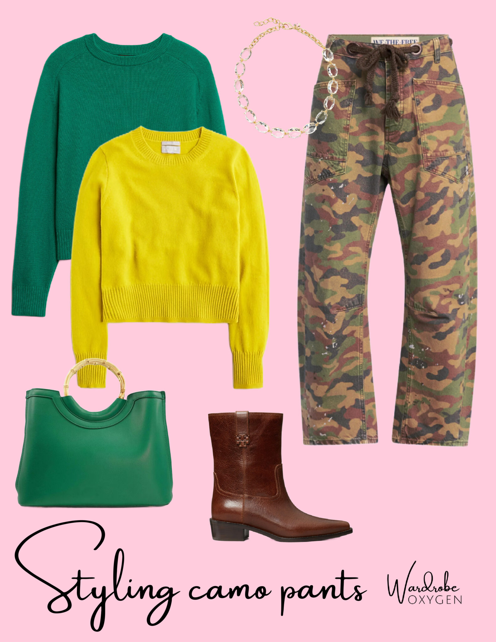 How to Style Camo Pants as a Grown Woman