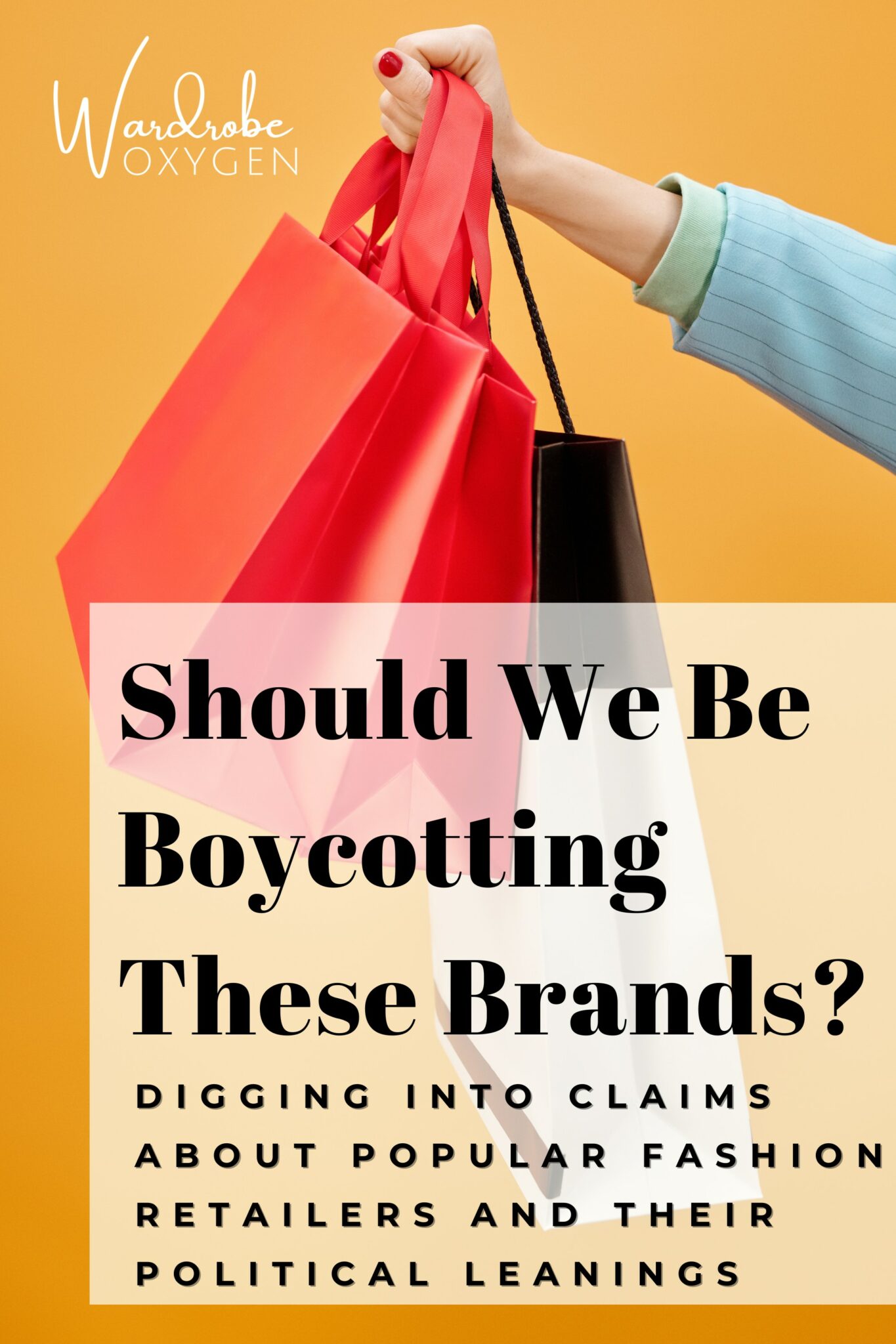 Let's Talk About Boycotting Brands over Political Donations