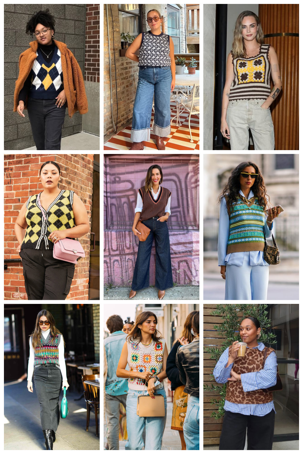 How to Style a Sweater Vest as a Grown Woman