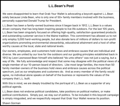 Let's Talk About Boycotting Brands over Political Donations