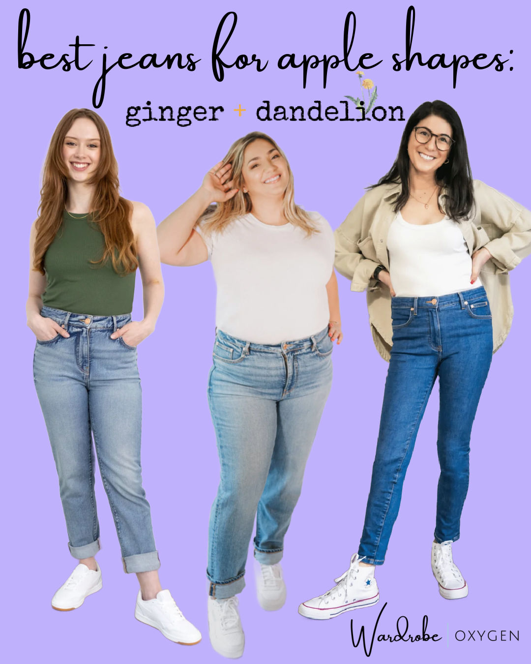 Best Jeans for Apple Shapes | Wardrobe Oxygen