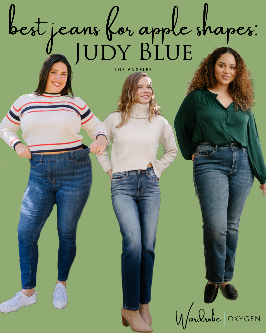 Best Jeans for Apple Shapes: NYDJ, KUT, Talbots & More, From a Size 14/ ...