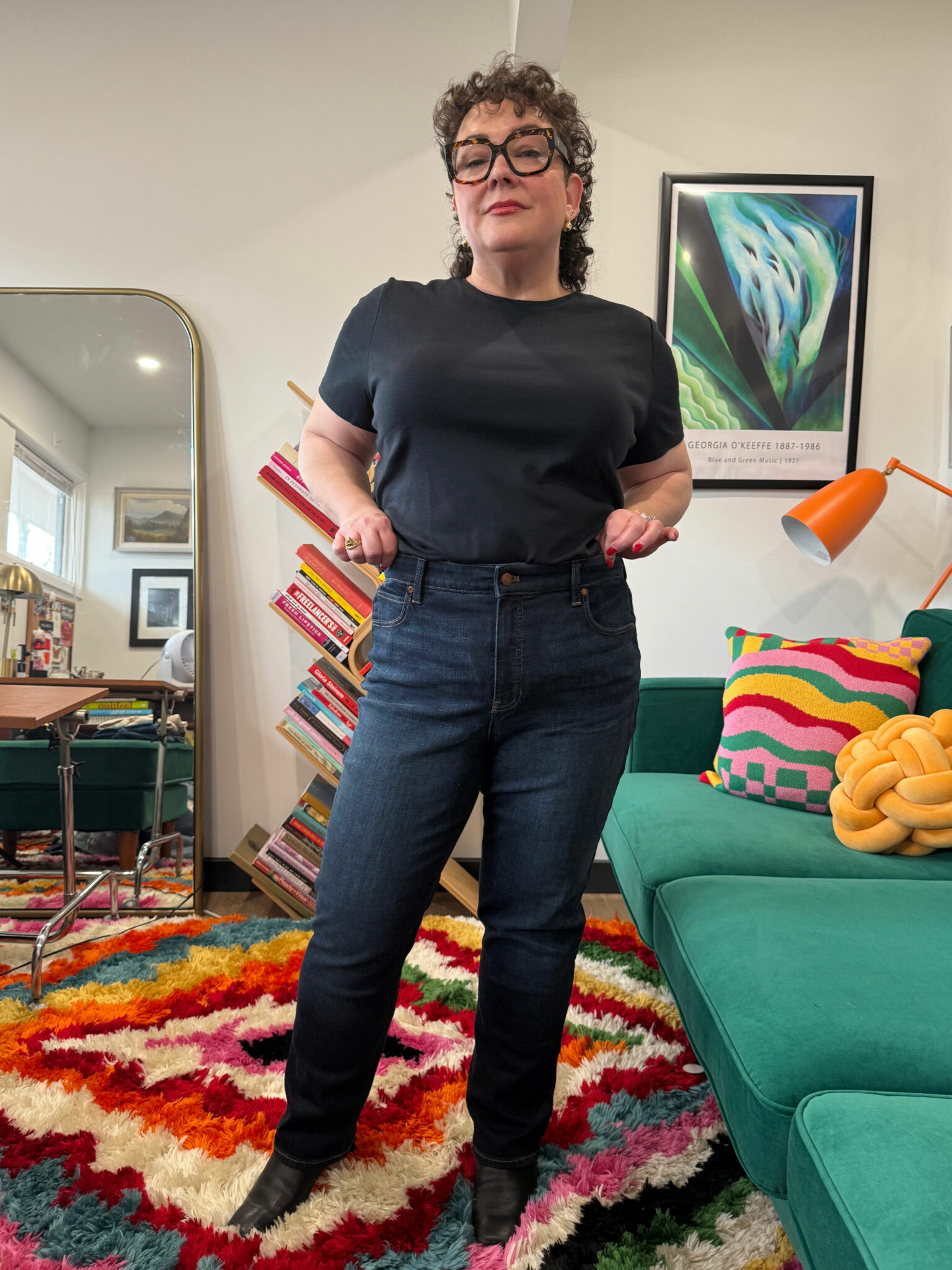 Talbots Denim Haul on a 16 Petite | Wardrobe Oxygen