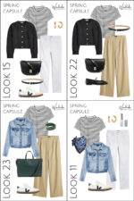 Spring Capsule Wardrobe + How to Create a Capsule Wardrobe
