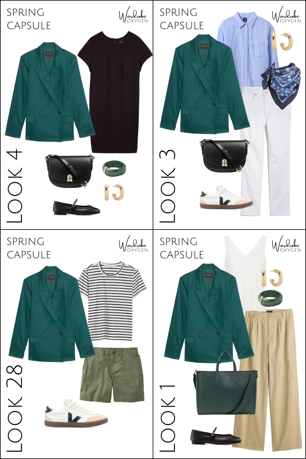 Spring Capsule Wardrobe + How to Create a Capsule Wardrobe