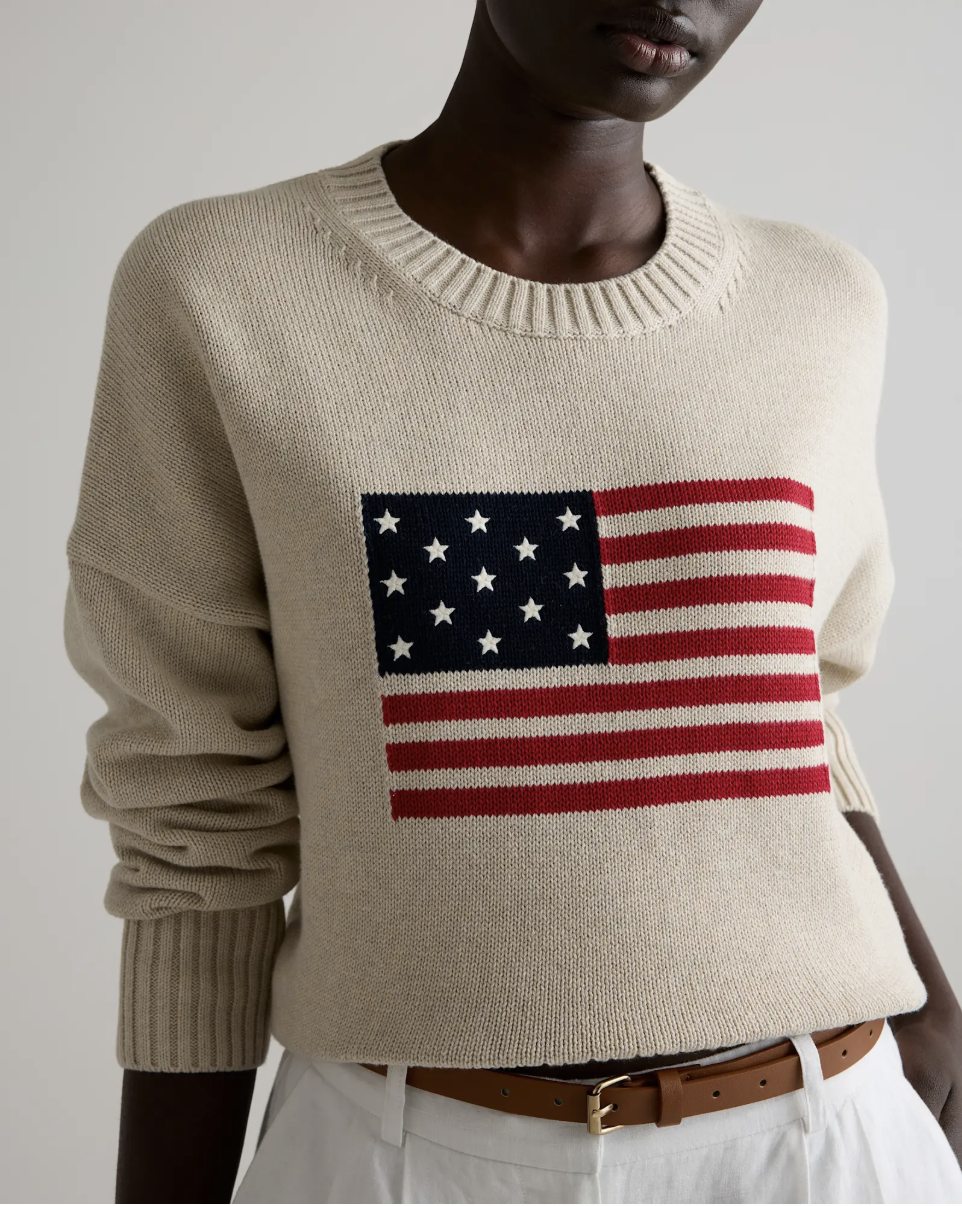 Chic American Flag Sweaters for Women | Wardrobe Oxygen | Real-Life ...