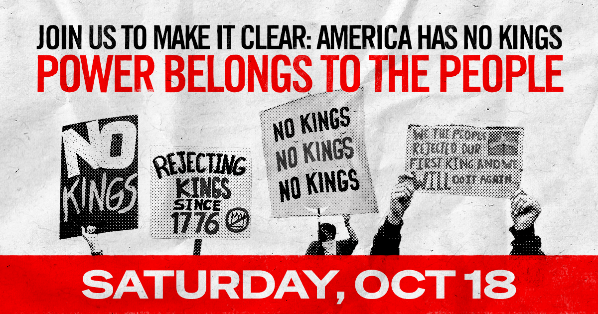 No Kings Protest: Powerful October 18 Stand Against Tyranny