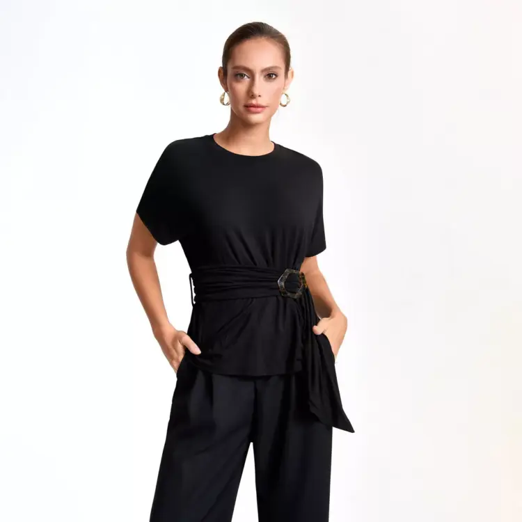 Belted Knit Tops for Work | Wardrobe Oxygen | Real-Life Style Advice ...