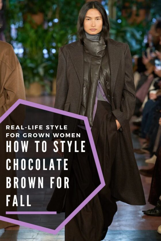 How to Style Chocolate Brown for Fall and Beyond | Wardrobe Oxygen ...