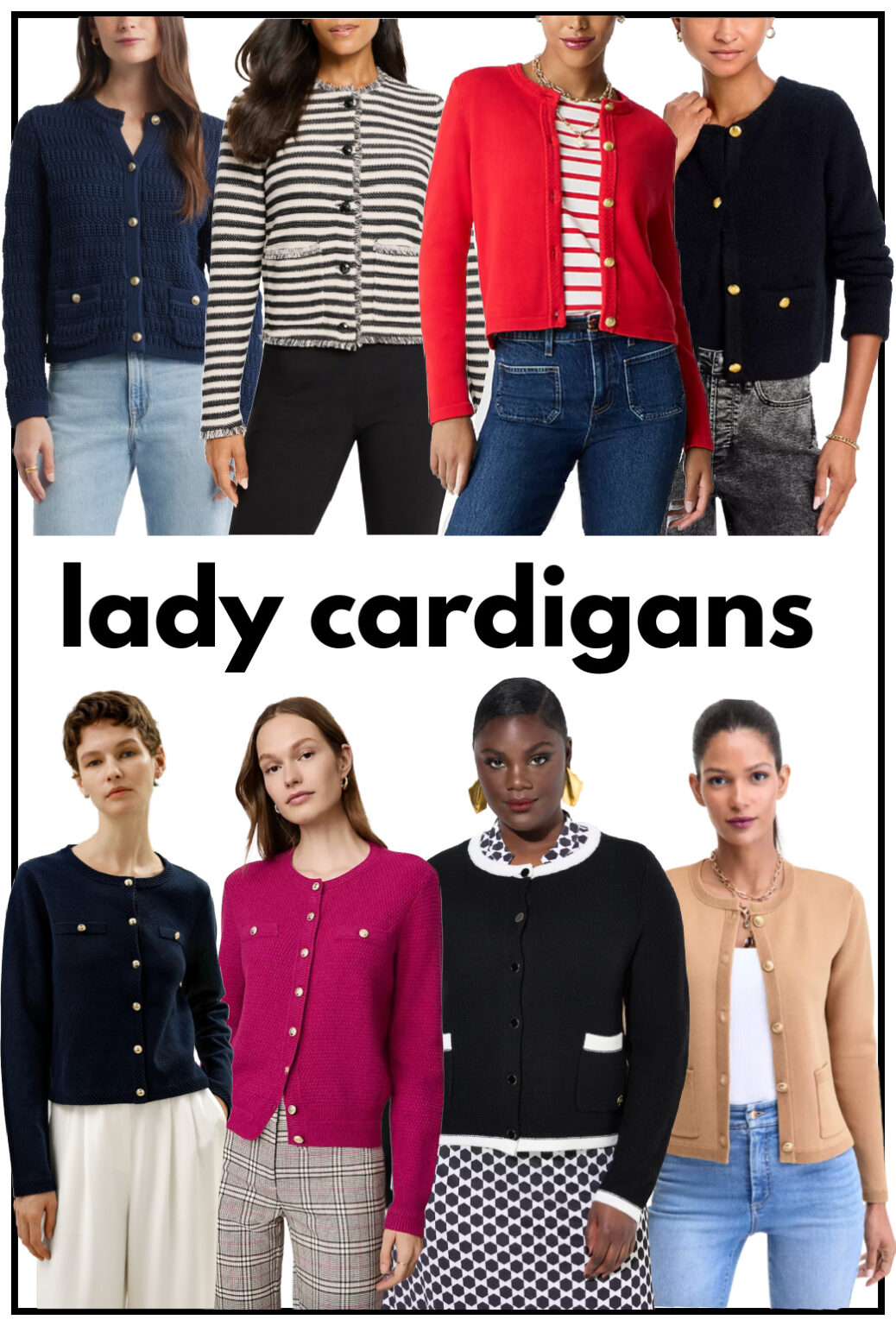 Lady Cardigans are the perfect hybrid topper for the season | Wardrobe ...