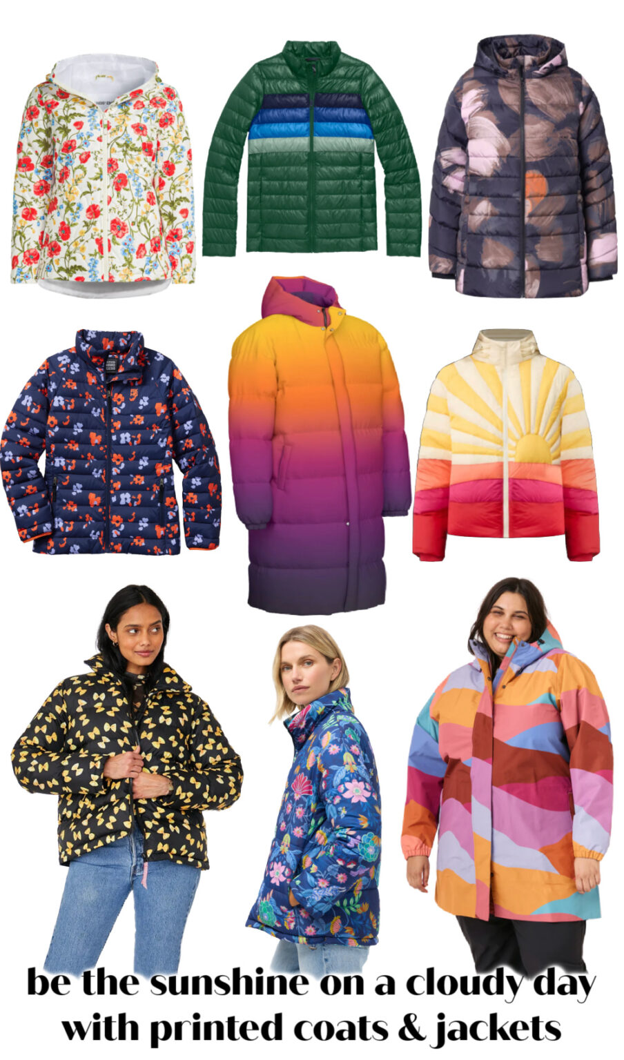 Sunshine on a Cloudy Day with Colorful Coats | Wardrobe Oxygen | Real ...