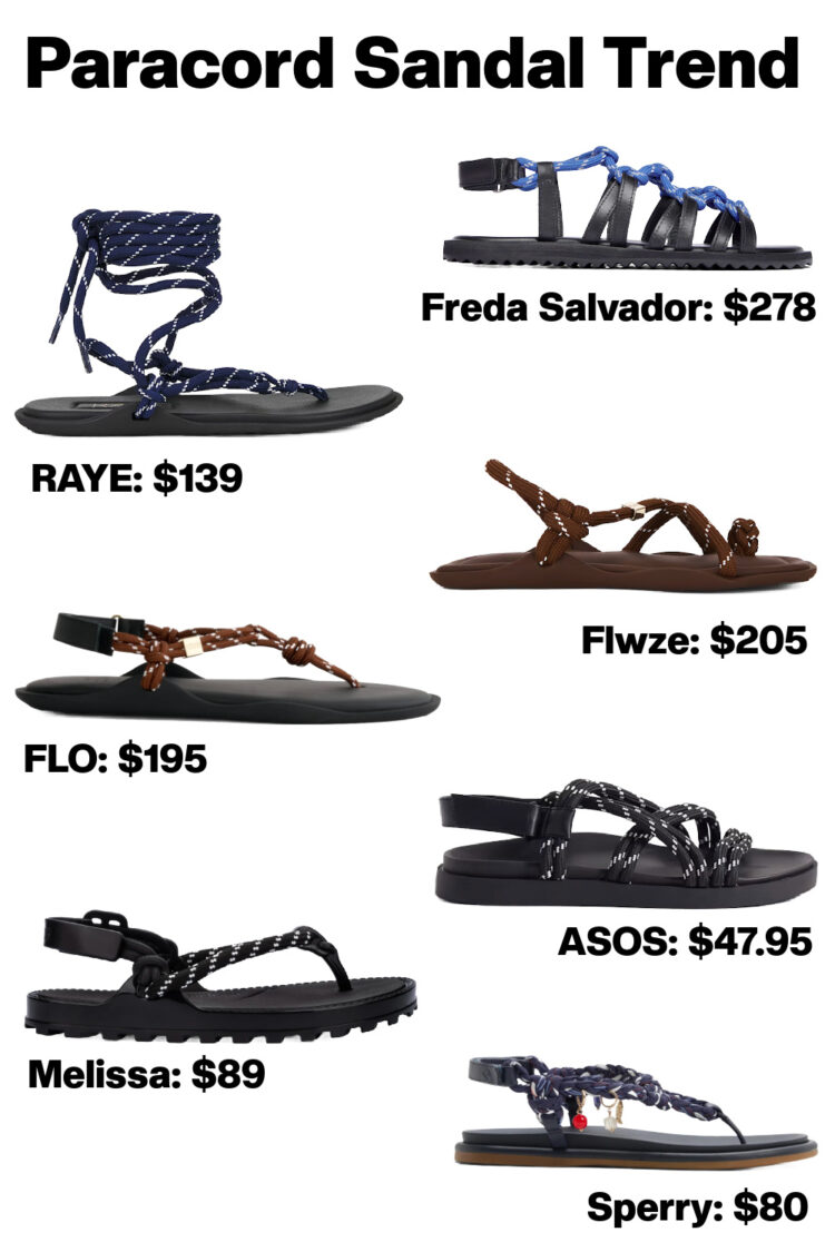 Paracord & Rope Sandals 2026: The Sandal Trend Worth Buying